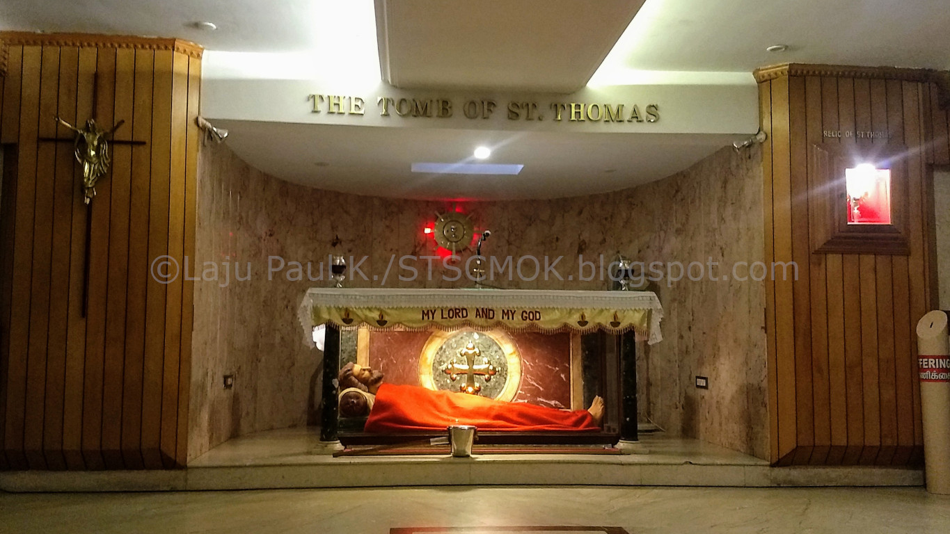 St. Thomas Syrian Christian Monuments of Kerala: THE TOMB OF ST. THOMAS ...