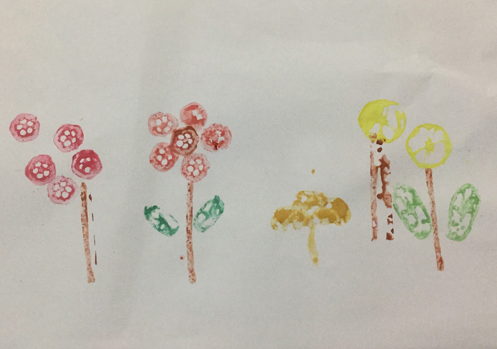 Teacher-Buddy-Mom: Printmaking Using Vegetables