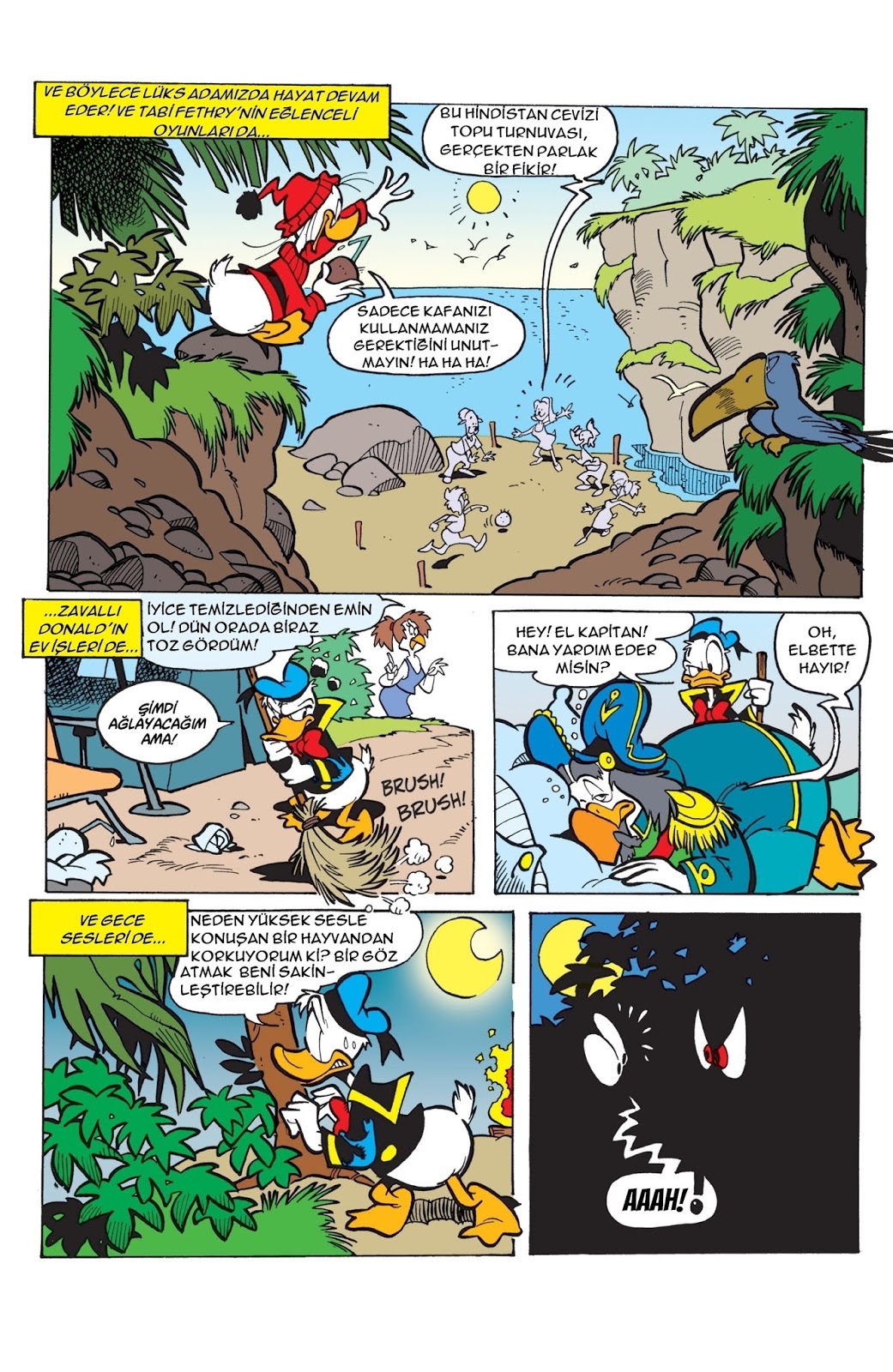 Donald DUCK Varyemez : Kaynak Çizgi diyarı : LOBADOR Paylaşımı