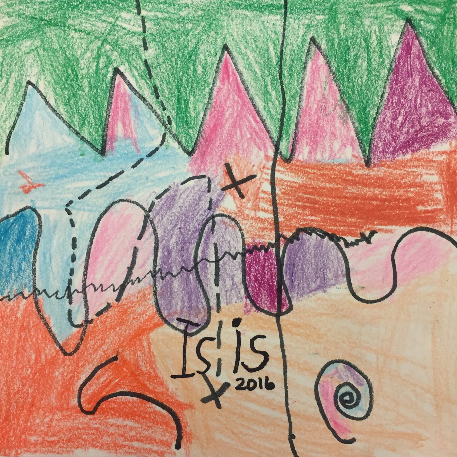 Lines from the Art Room: Rotation 1 Lessons: Line and Shape