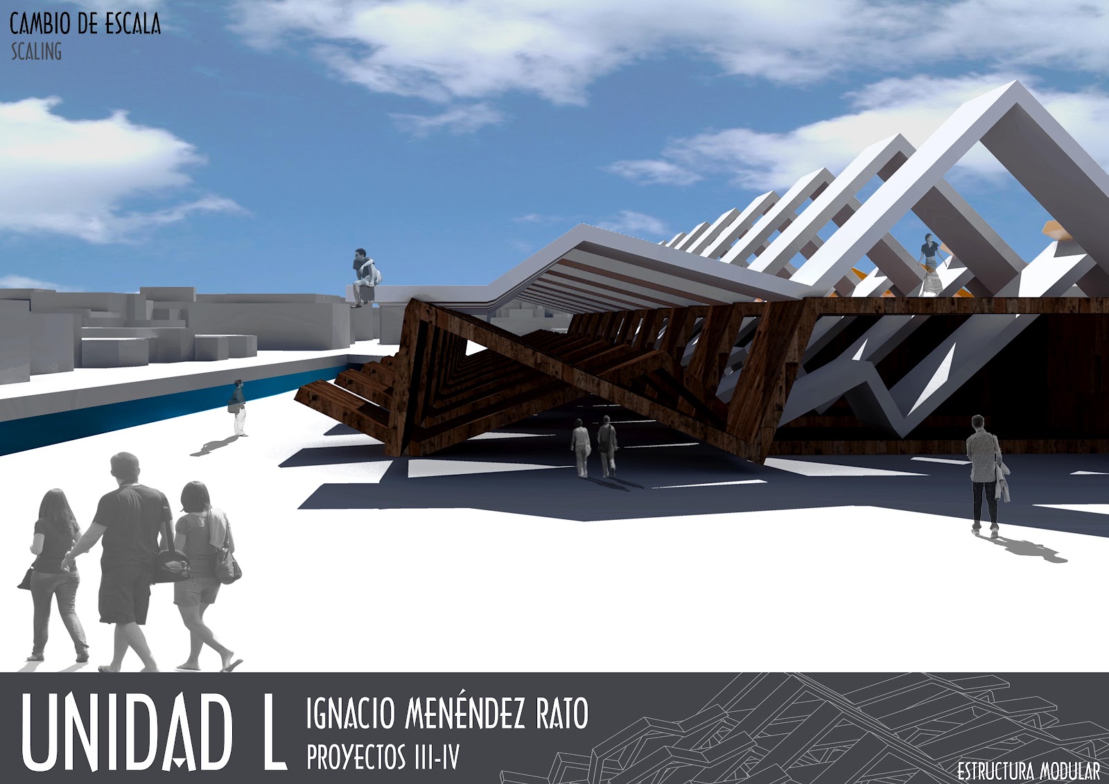 PROYECTOS: ESTRUCTURA MODULAR (REPETICIÓN/ESCALA)