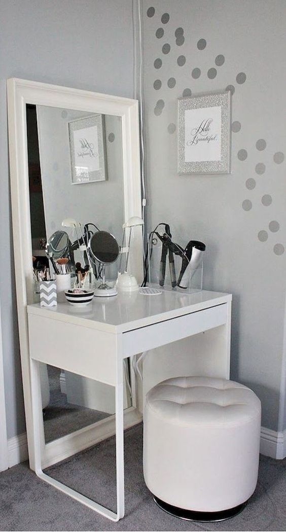 23 Perfect Makeup Table Inspiration Design | ARA HOME