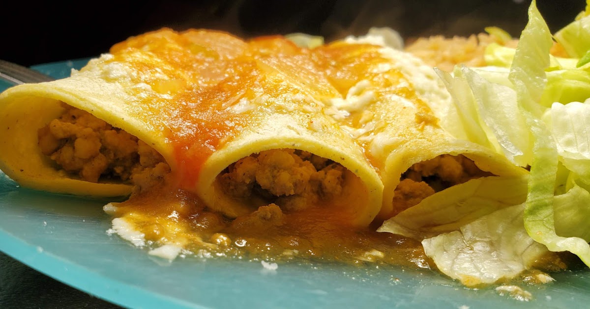 Pork Rancheros Enchiladas