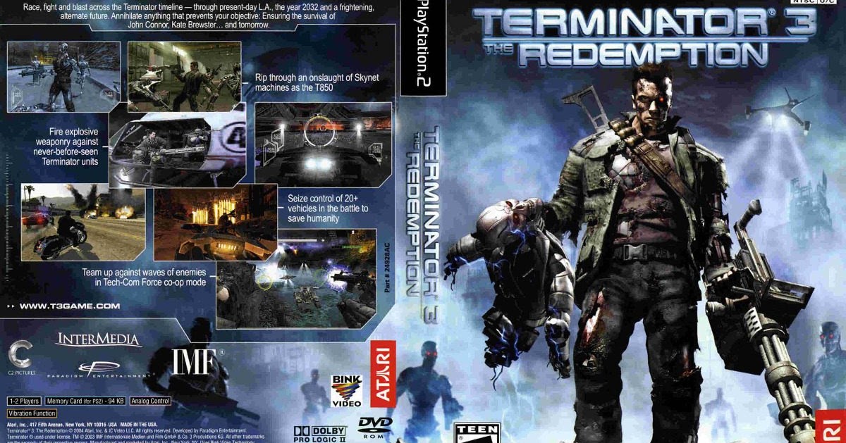 The Terminator 3 The Redemption PTBR - Games em Torrent PS2