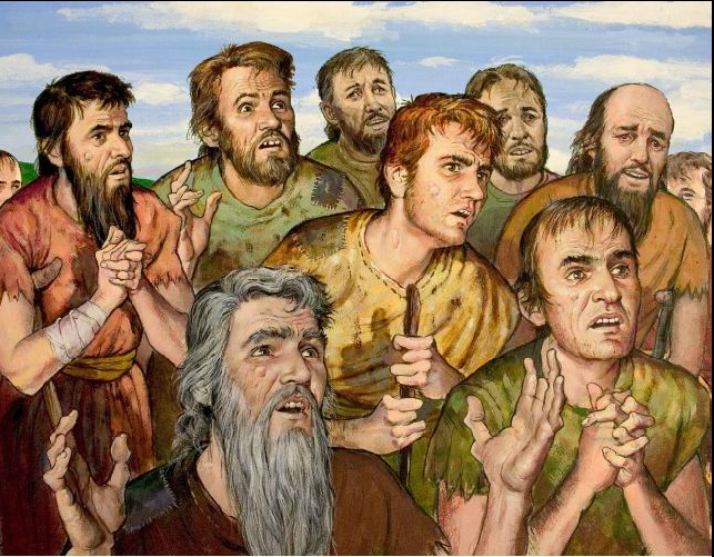 Bible Pictures: Ten Lepers (Luke 17: 12-19)