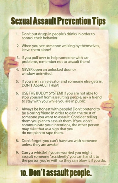 The Spaniard In The Works: Posters and campaigns against sexual assault