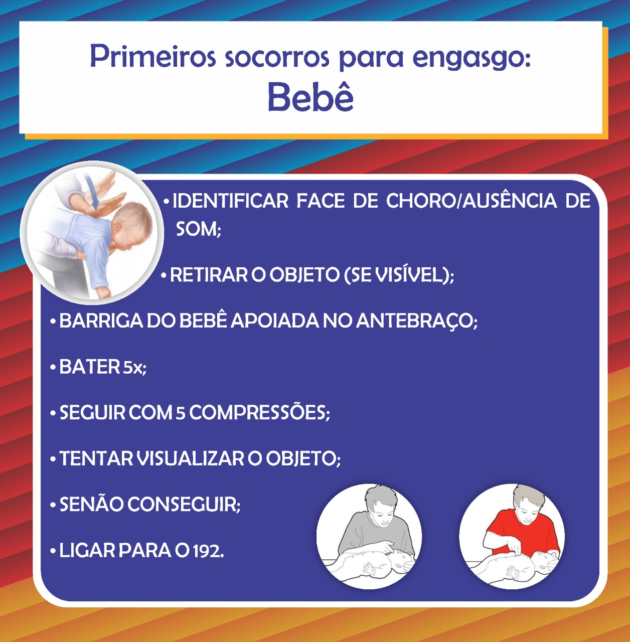 Engasgo: medidas que podem salvar vidas