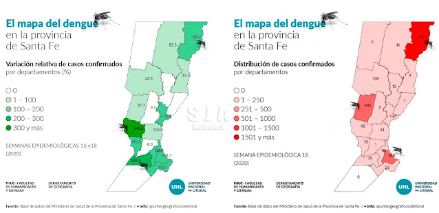 UNA RADIOGRAFÍA DE LA ESPACIALIDAD DEL BROTE DE DENGUE EN LA PROVINCIA DE SANTA FE | San Javier ...
