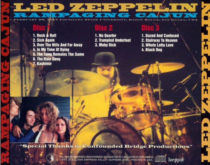 Valvulado: Led Zeppelin on Rampaging Cajun