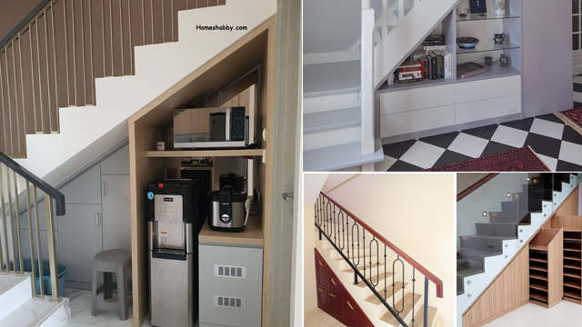 6 Ide Rak Bawah Tangga yang Inventif ~ Homeshabby.com : Design Home ...
