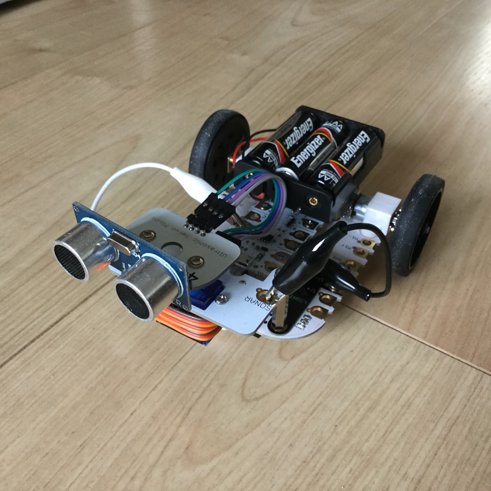 Robots and Physical Computing: Crumblebot - explorer bot?