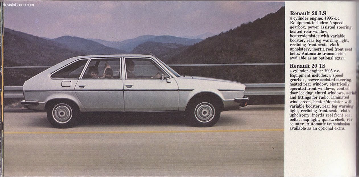 Revista Coche: Catálogos de época: los Renault de los años 80