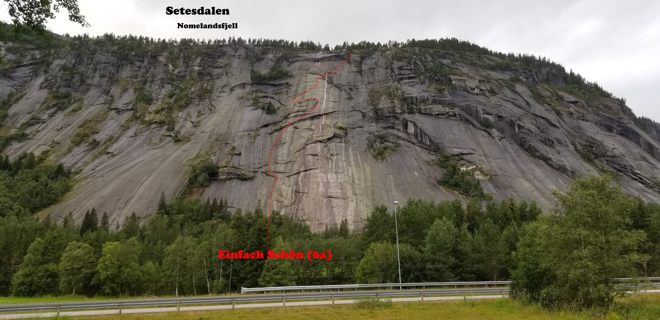 HeiÅHå Klatring: Setesdalen