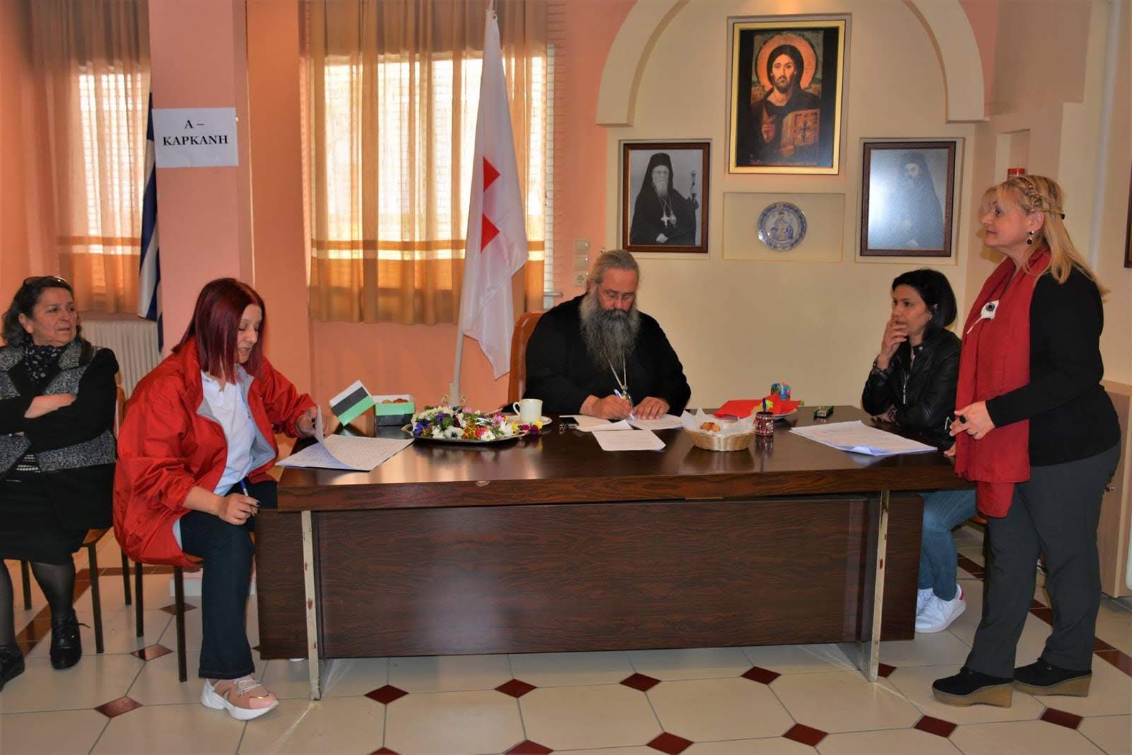 ΛΕΥΤΕΡΙΑ: ΕΚΛΟΓΕΣ ΕΛΛΗΝΙΚΟΥ ΕΡΥΘΡΟΥ ΣΤΑΥΡΟΥ ΚΑΤΕΡΙΝΗΣ