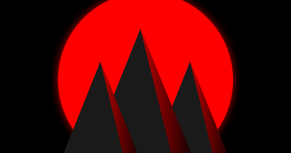 Black amoled wallpaper - Synthwave RED | WallpaperiZe - High Quality ...