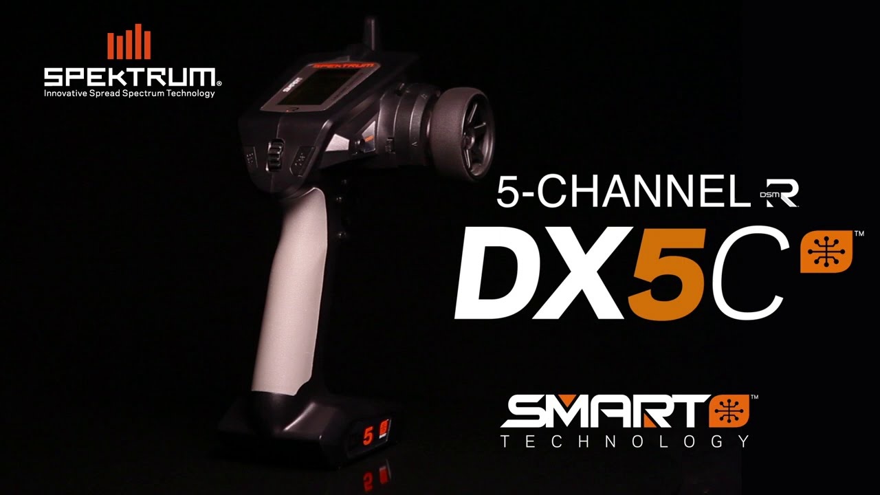 Spektrum「DX5C Smart 5-Channel DSMR Transmitter」プロモーション映像公開|ラジコンもんちぃ ...