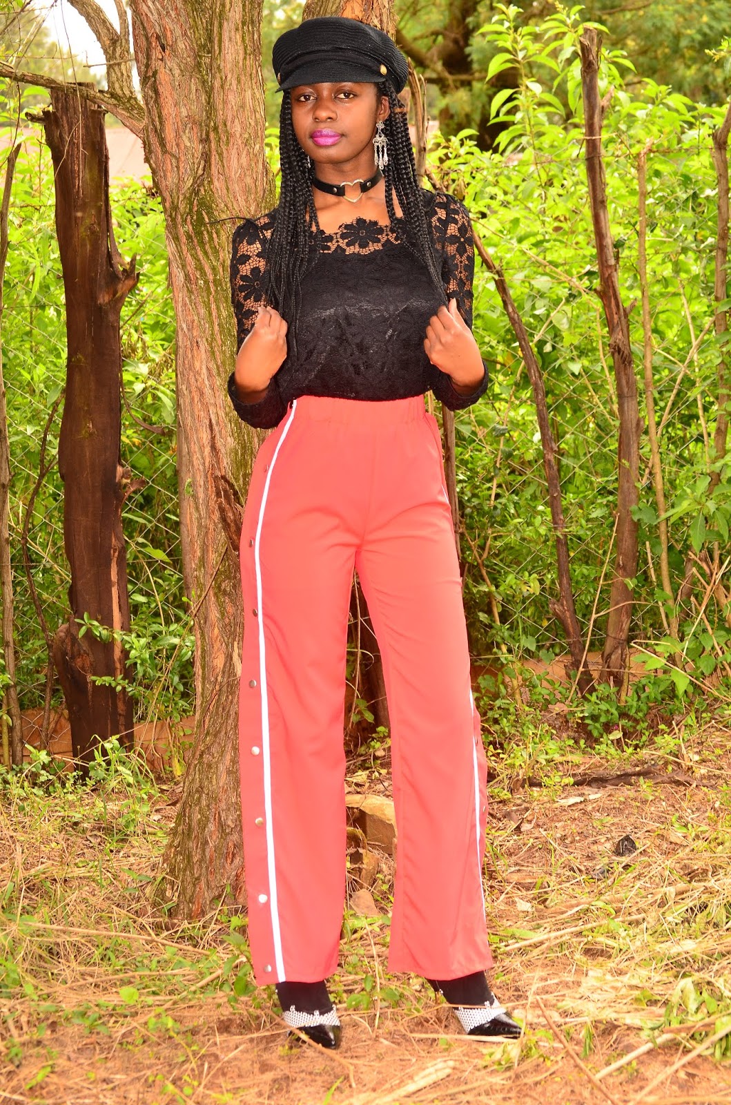 How To Wear Button Up Pants Or The Side Snap Button Pants