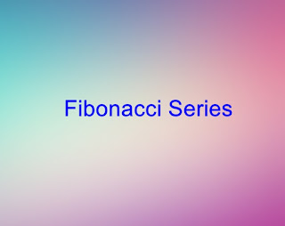 Fibonacci Series Program in Java using Loops - Java Premium ICSE