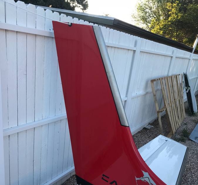 Kathryn's Report: Aircraft tail section display