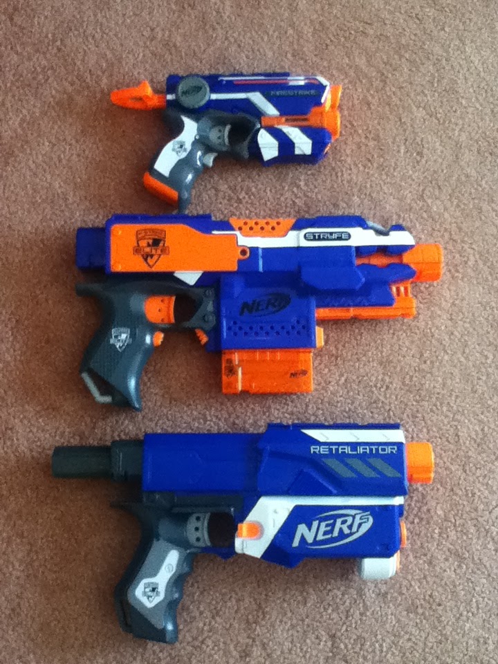 Outback Nerf: Nerf Elite Stryfe Review (75ft orange trigger)