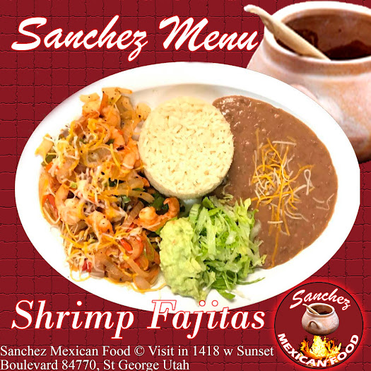 Menu ~ Sanchez Mexican Food