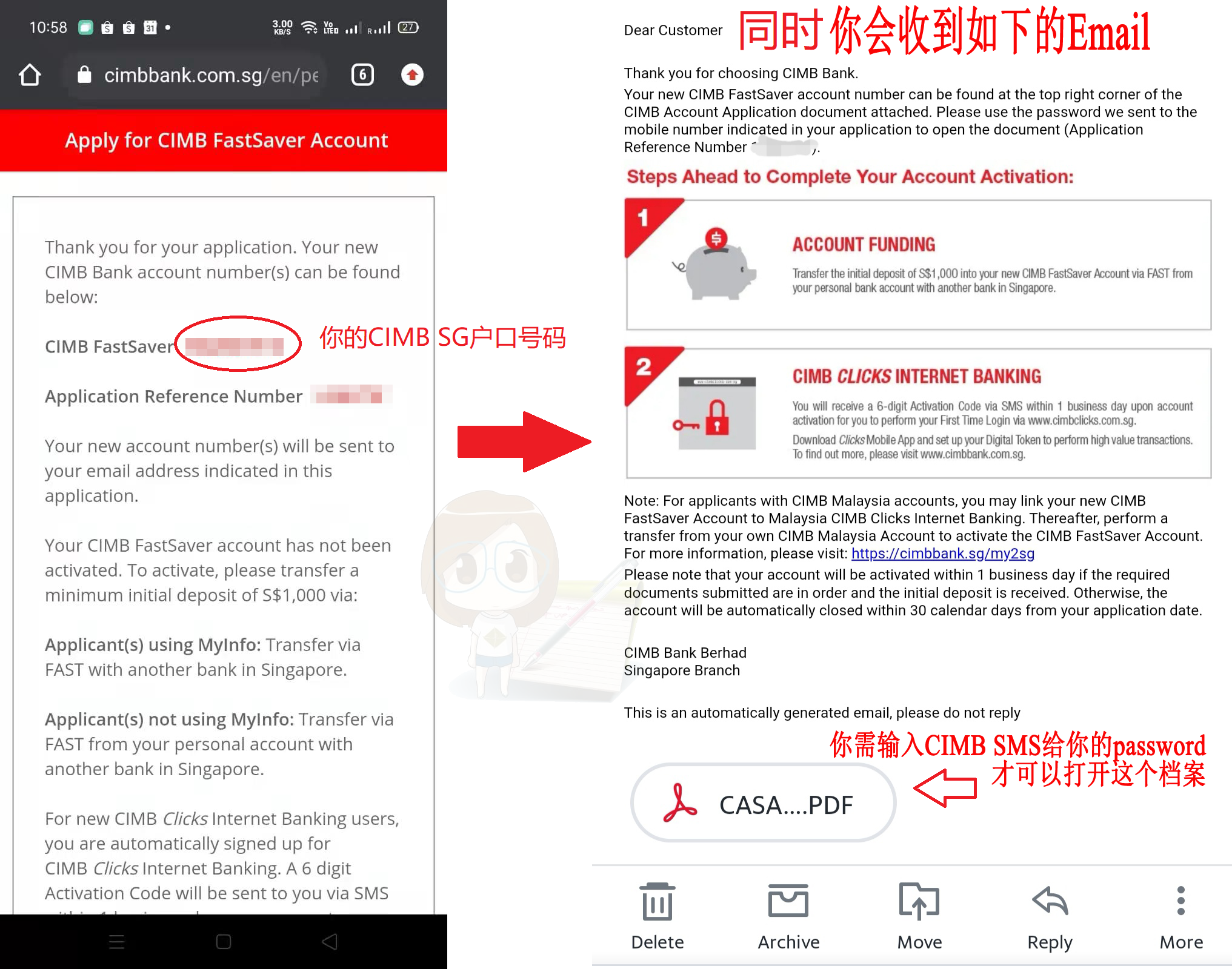【大马人必知】如何上网开新加坡与马来西亚CIMB银行户口？CIMB SG 和CIMB Malaysia 全线上开户口完整教学 ...