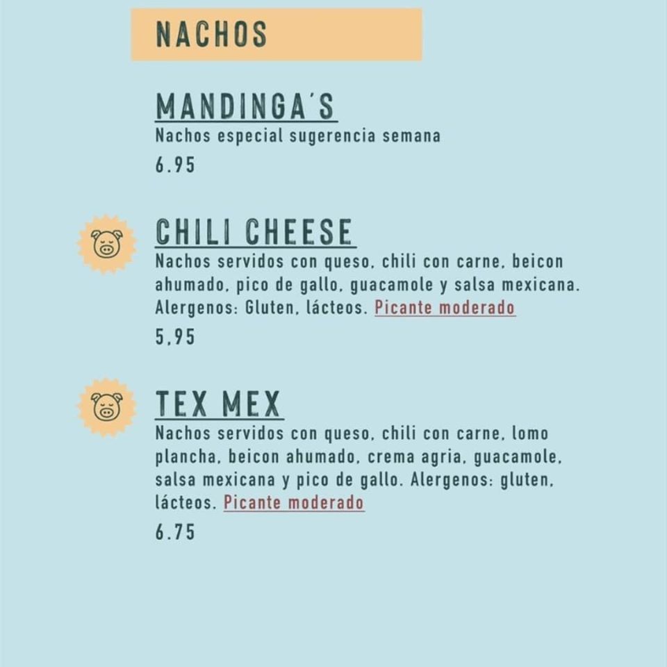 Mandingas Food & Drinks Inca ~ Millorant Inca
