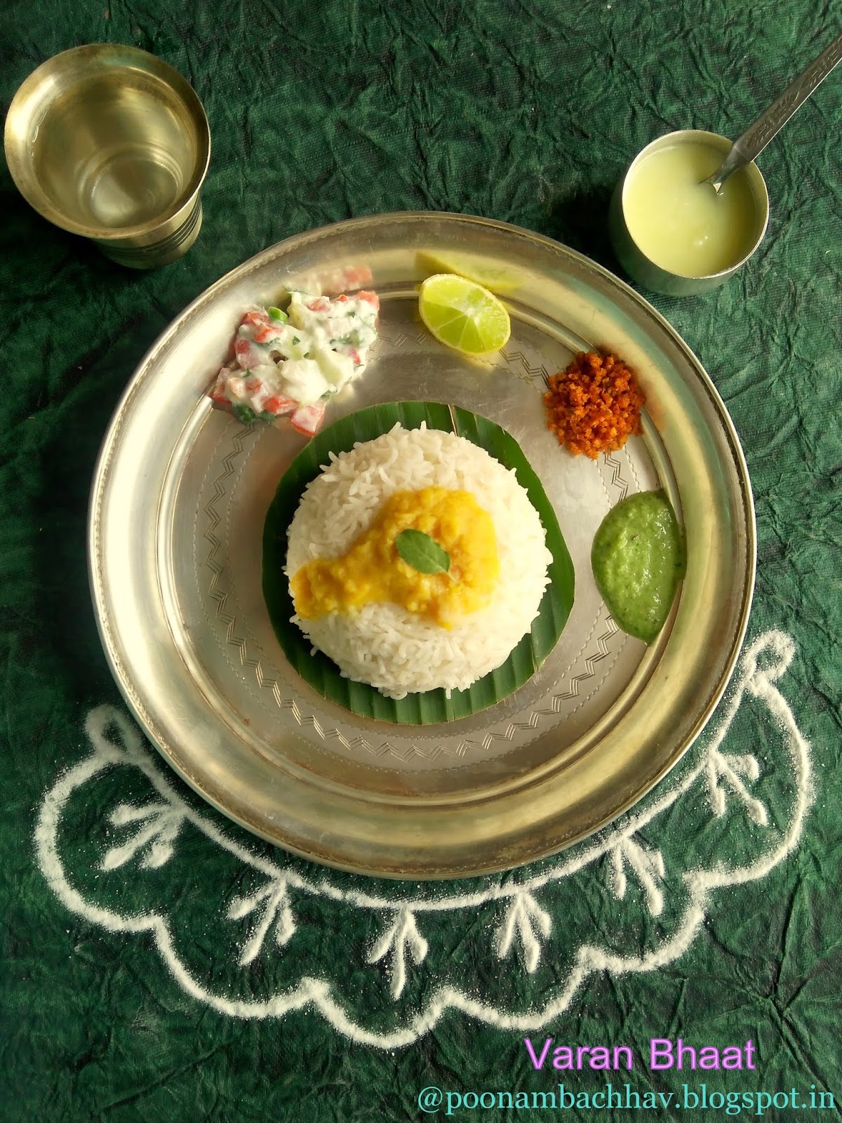 Annapurna: Maharashtrian Varan Bhaat Recipe