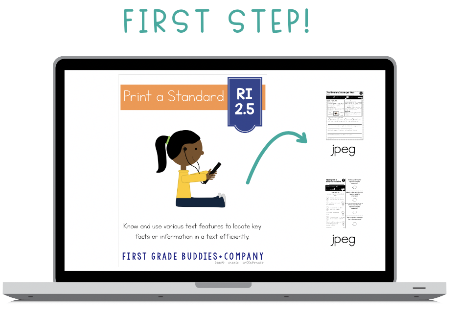 Using Resources Digitally for Distance Learning | First Grade Buddies