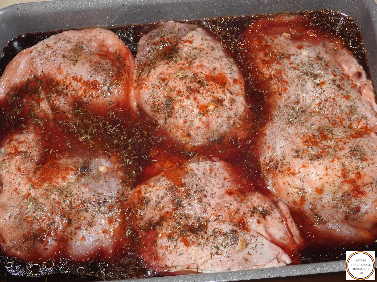 Friptura de curcan la cuptor reteta | Retetetraditionaleromanesti.ro
