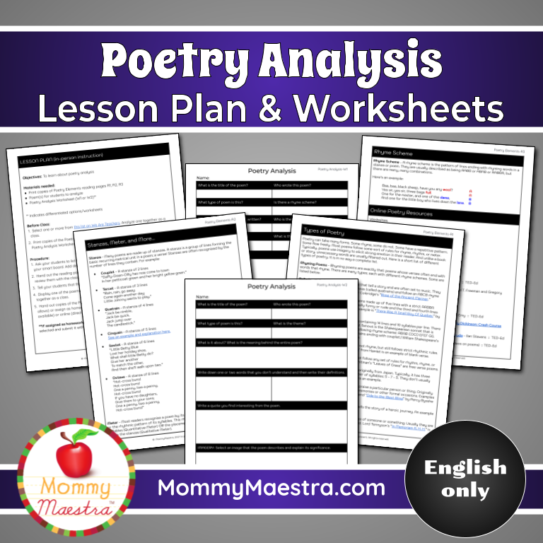 Mommy Maestra: Online Lesson Plans for Amanda Gorman Poetry