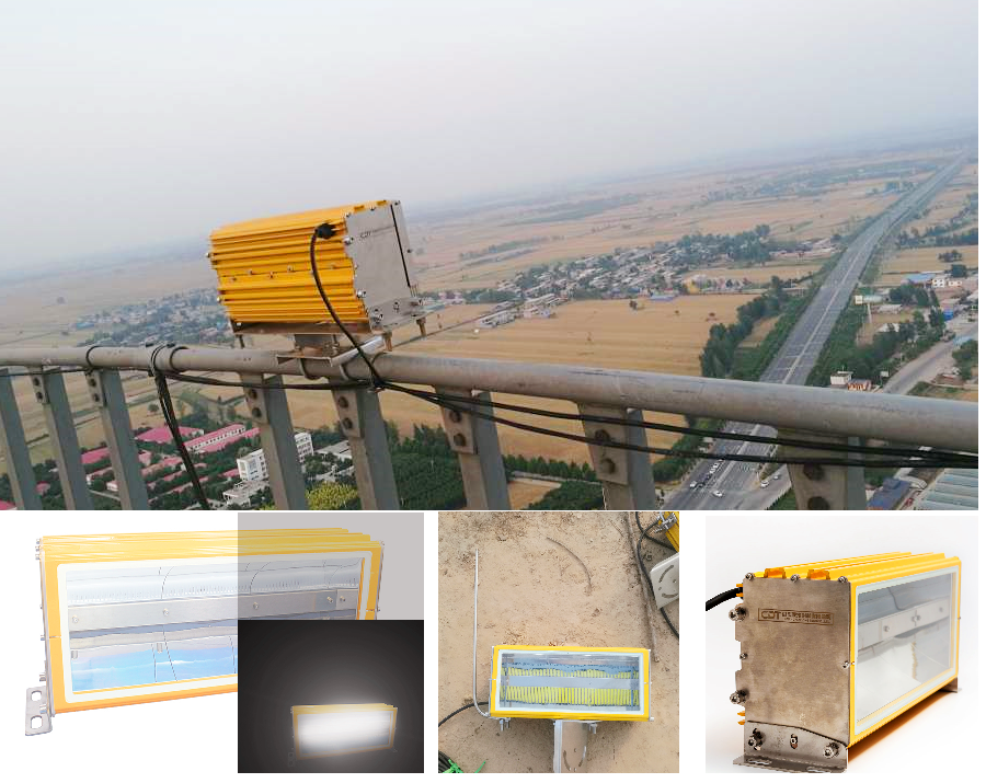 200000cd ICAO High Intensity aircraft warning light for High Voltage ...