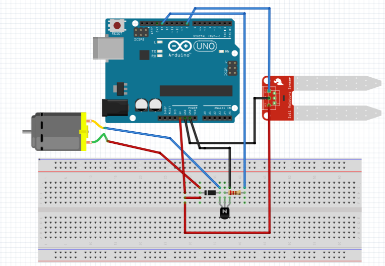 Automatic Plant Watering System Using Arduino Uno