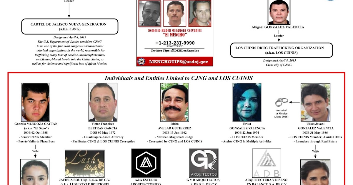 US Sanctions Former Governor And Magistrate For Aiding CJNG ...