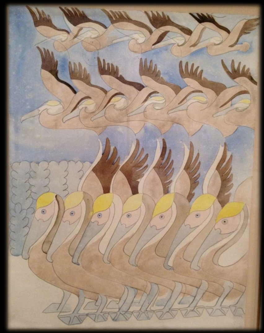 Walter Anderson ABC Styrofoam Block Prints