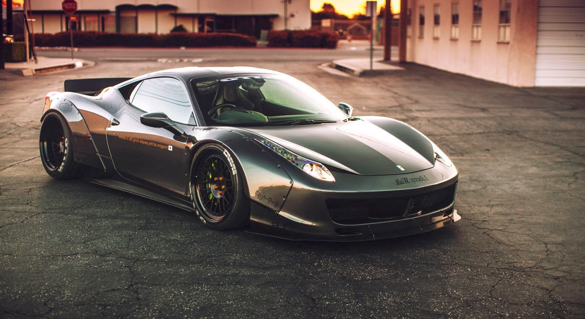 Ferrari 458 by Liberty Walk - Concept Sport Car Design