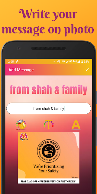 Happy Paryushan sticker,photo (Jain festival)