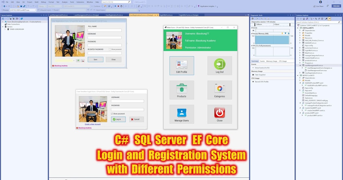 Visual Basic .NET and C# Tutorial with Source Code: Online Course ...