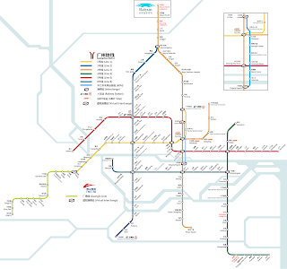 Guangzhou Metro Latest Map ~ Borong China