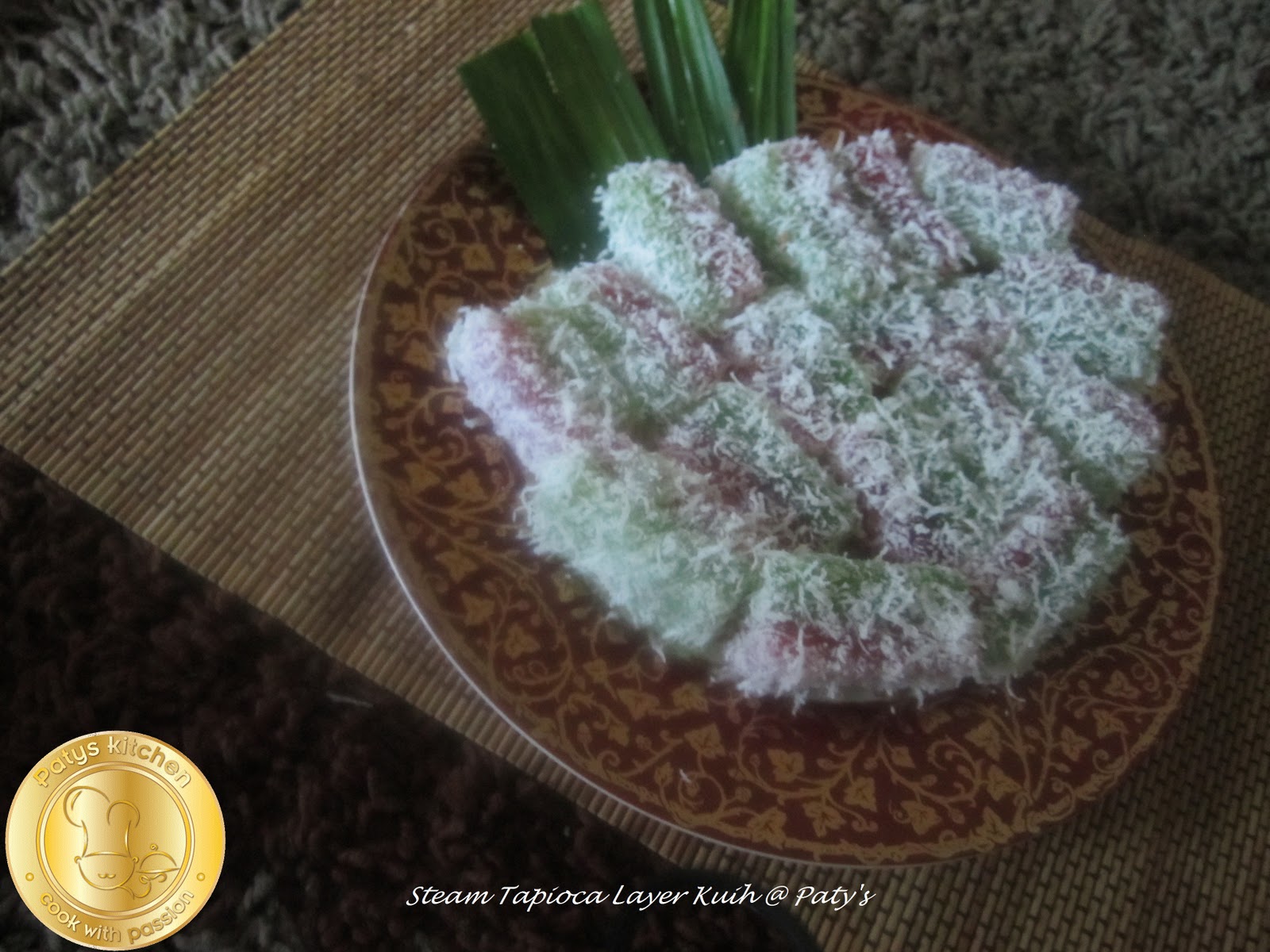 PATYSKITCHEN: TAPIOCA STEAM LAYER KUIH / LAPIS KUKUS UBI KAYU