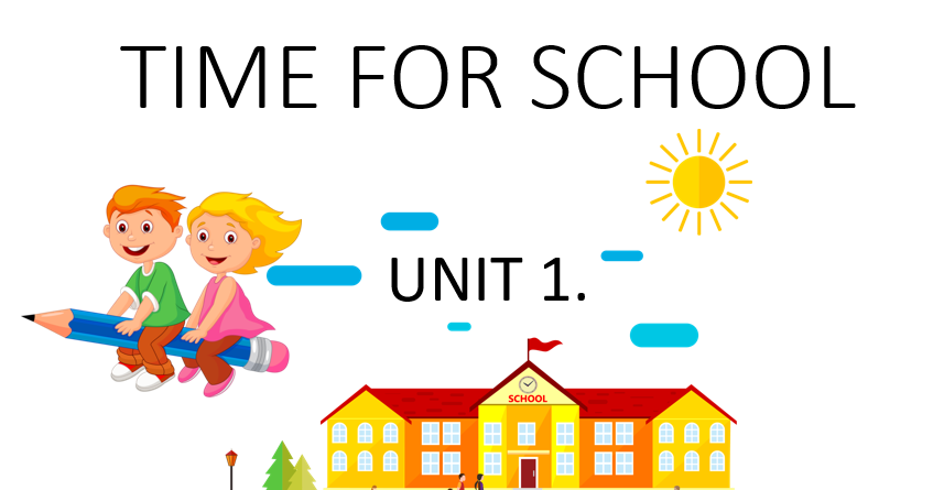 FSLOVENGLISH: ENGLISH 1º TIME FOR SCHOOL