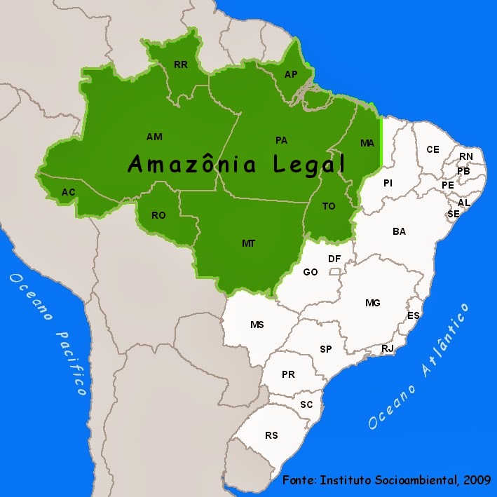 Noticia Final: Amazônia Legal estará toda mapeada até 2017, diz centro ...