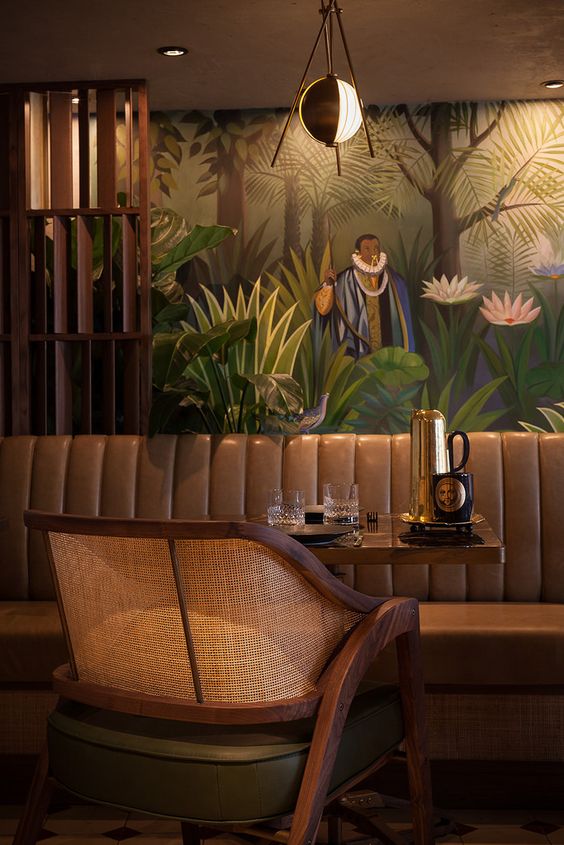 CASA TRÈS CHIC: INSPIRAÇÃO: PAREDES DE RESTAURANTES