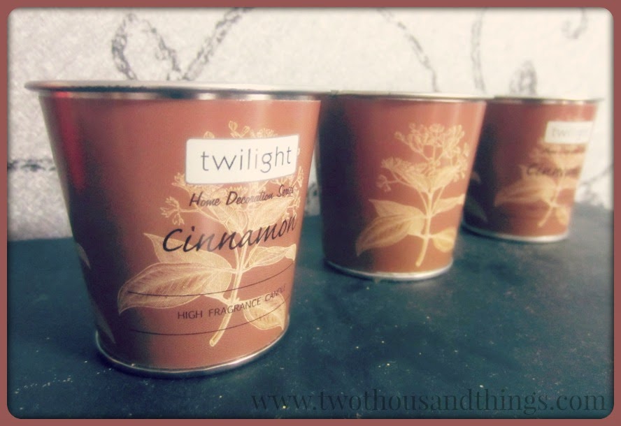 [CANDLES] : TWILIGHT Cinnamon Candles - Two Thousand Things