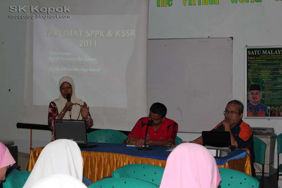 Unit Penilaian dan Peperiksaan: Taklimat Pelaksanaan SPPK - SK Kopok