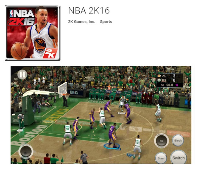 NBA 2K16 v0.0.21 Apk Game + OBB Data - ANDROID4FUN.TK