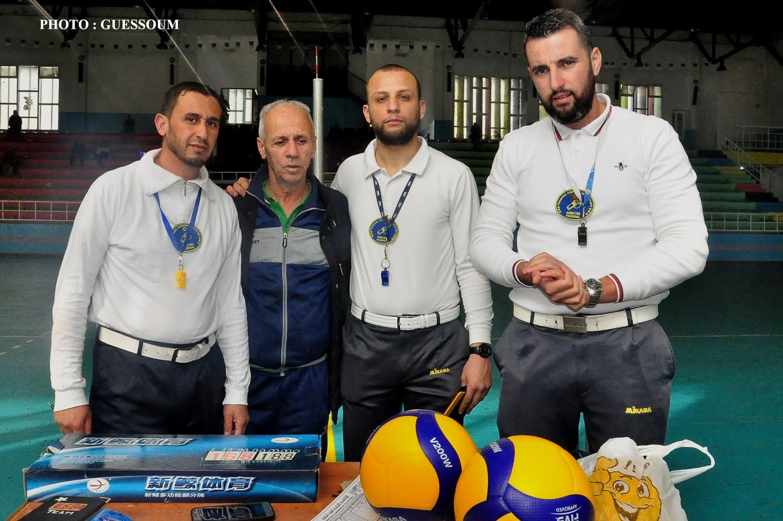 GUESSOUM VB: ARBITRES - ESBA BEN AKNOUN-SEDDOUK VB SALLE OMNISPORTS ...