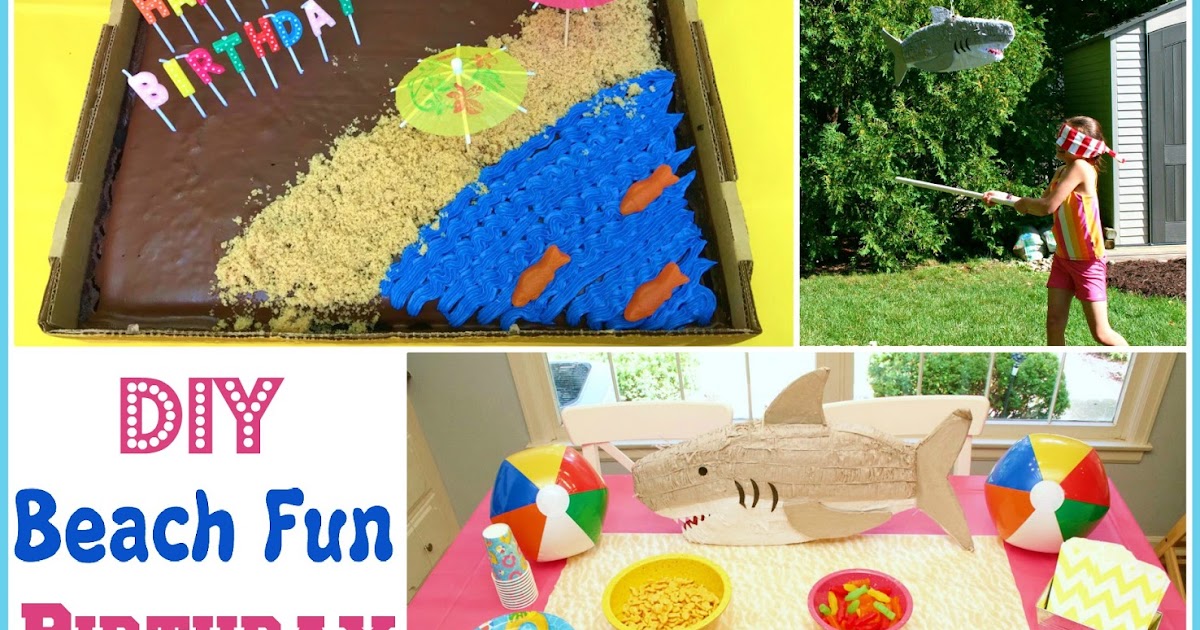 Sew Can Do: DIY Beach Fun Birthday Party