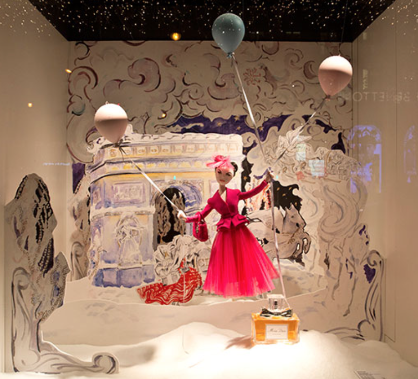 Touch Points- Dior window displays | diorissimo